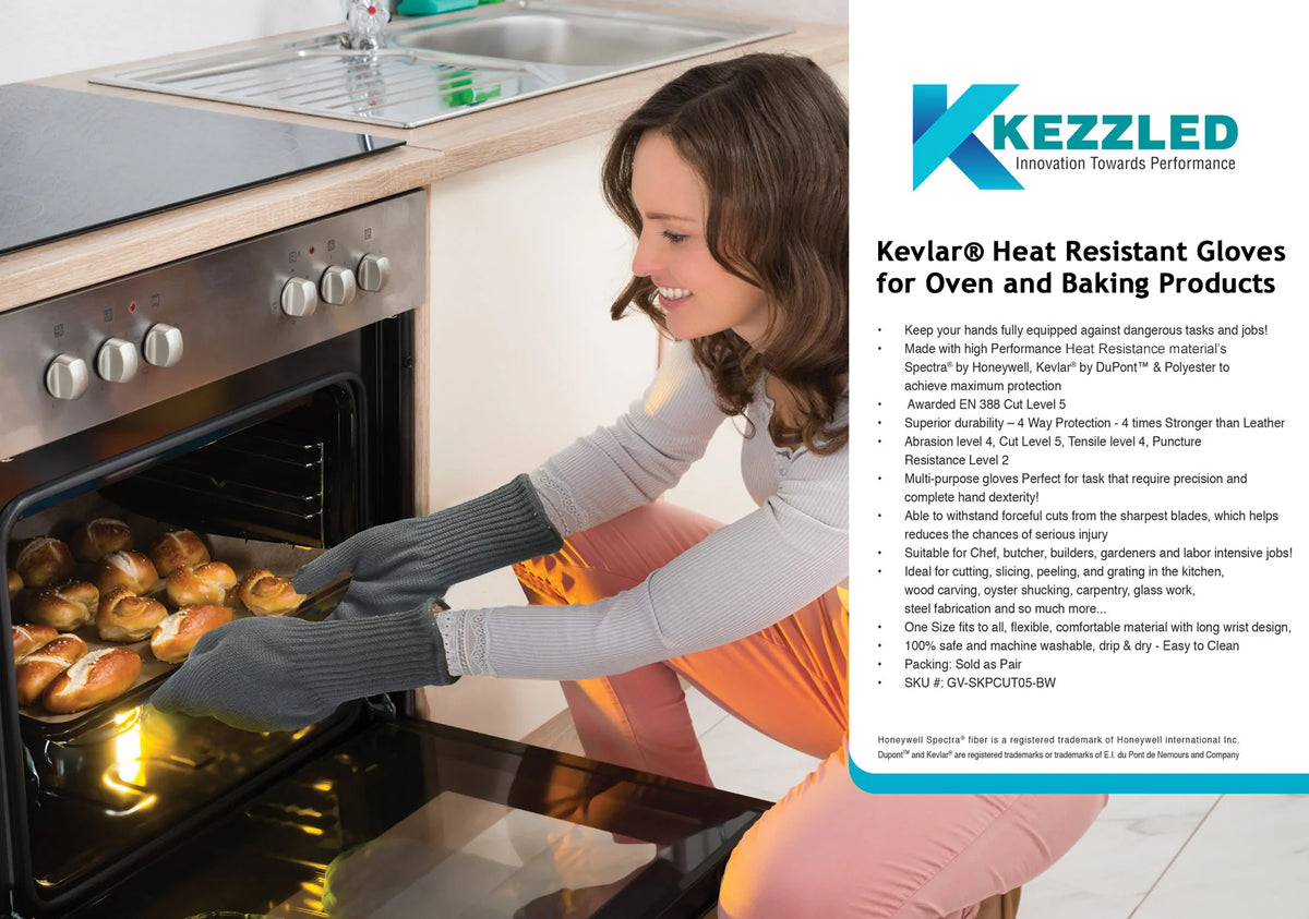 Buy Cut and Heat Resistant Gloves for Daily Usage | Kezzled