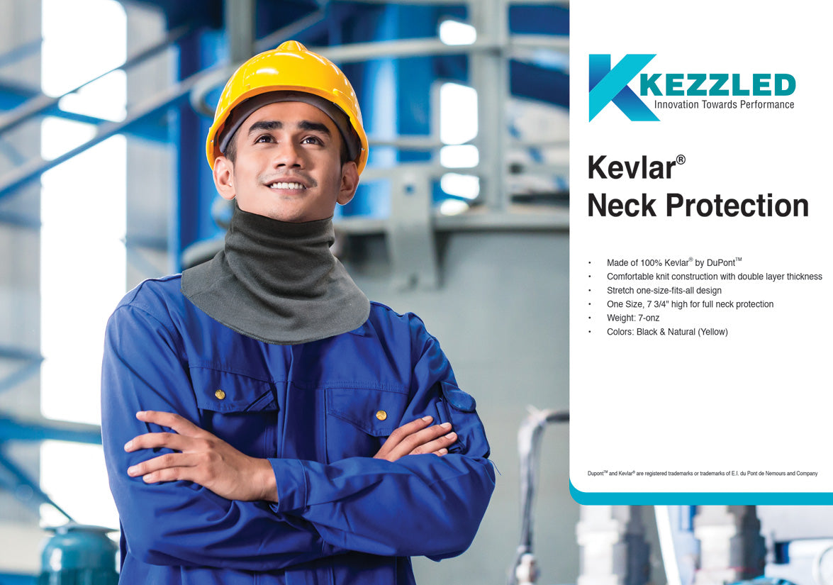 KEZZLED®- Welding Neck Protector [Medium Yellow]