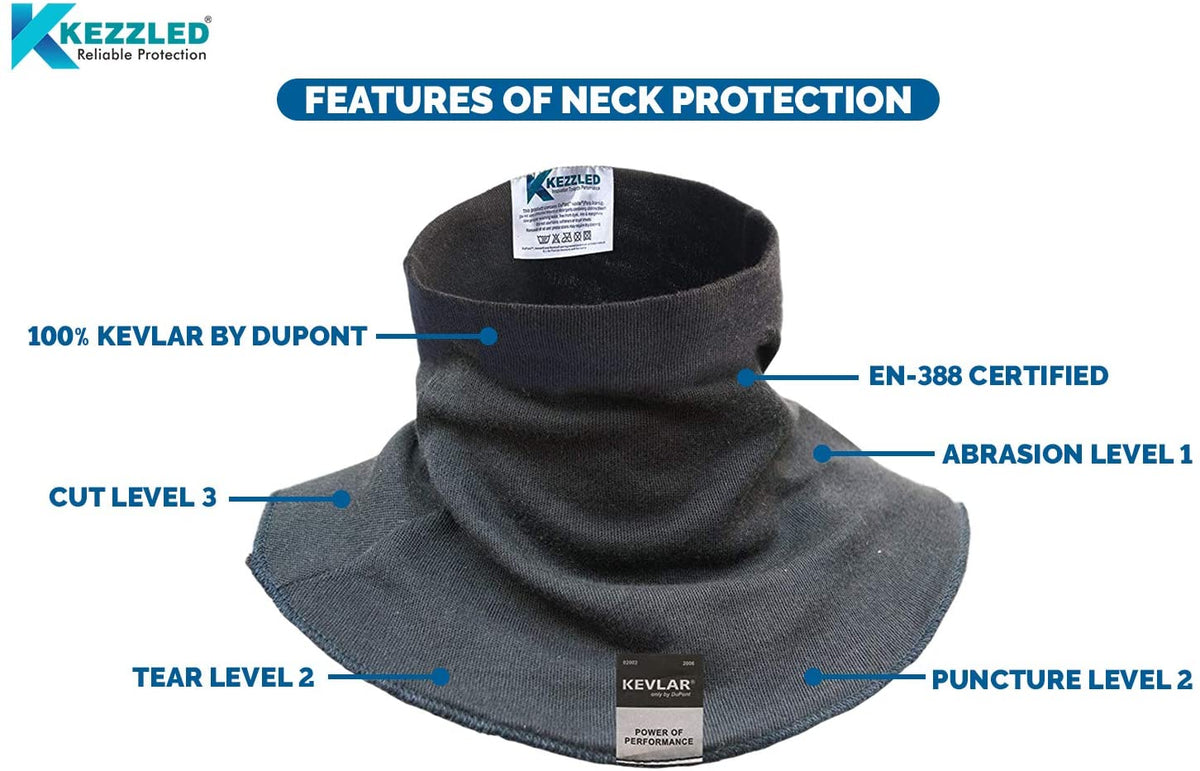 KEZZLED®- Welding Neck Protector, safety products [Medium Black]